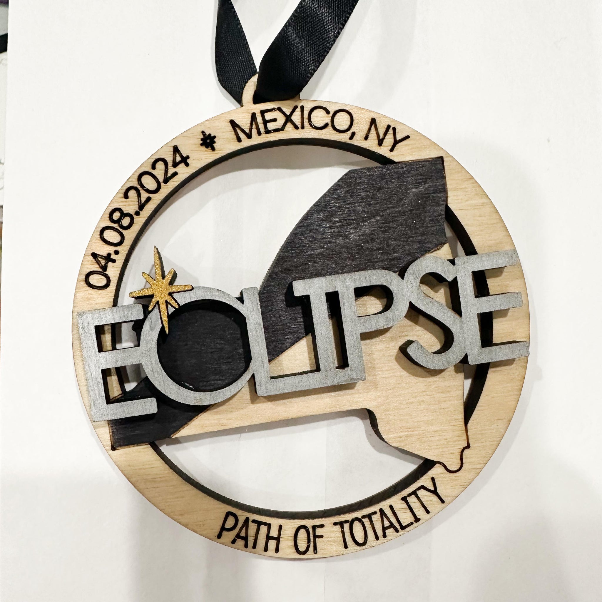 Solar Eclipse Ornament / Car Charm – The 315 Studio